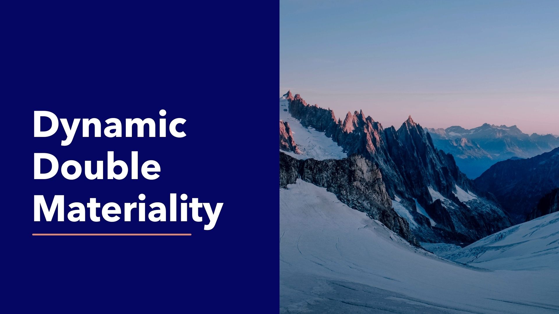 How do dynamic, double materiality assessments fuel data-driven ...