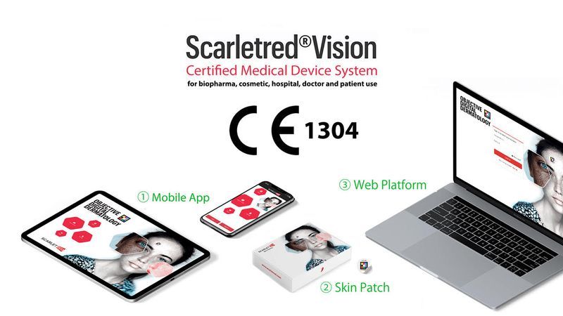 Scarletred®Vision system now approved as CE Class 1m Medical Device