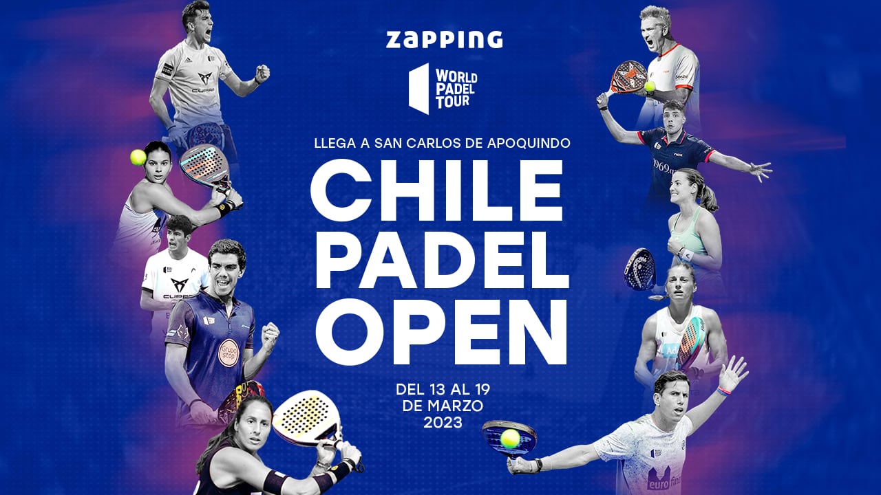El Chile Open Padel es una realidad, y lo transmite Zapping | Zapping Blog