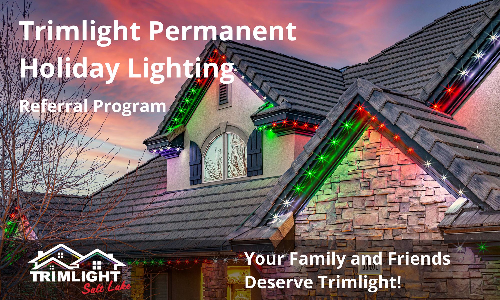 Permanent Holiday & Accent Lighting in Salt Lake City | Trimlight