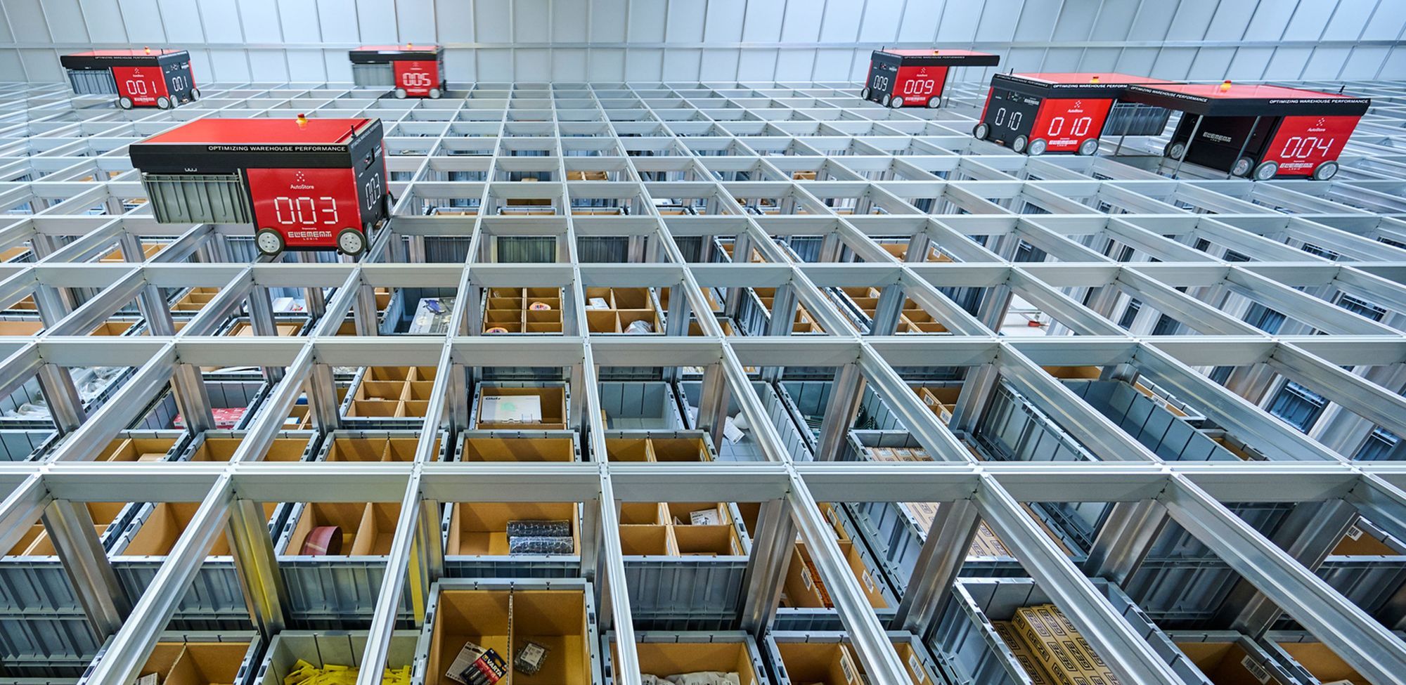 Automated Warehouse Robots & Retrieval System