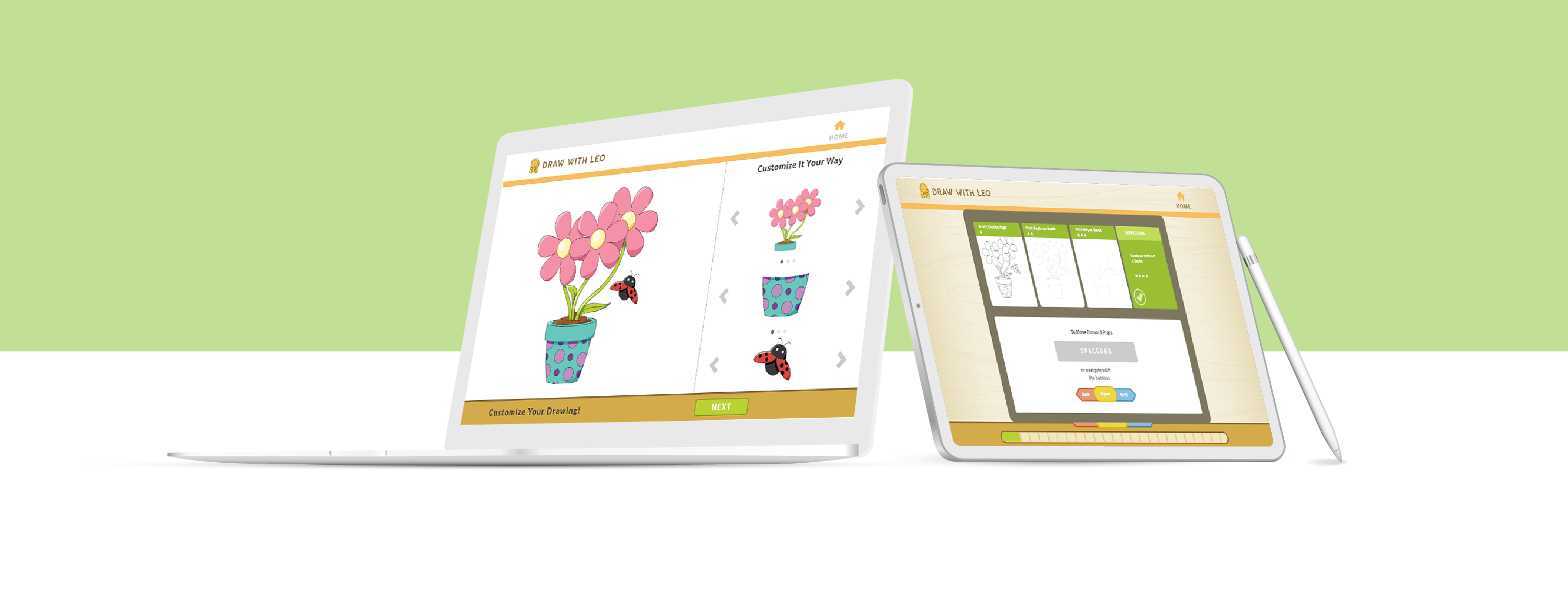 Draw With Leo Web App