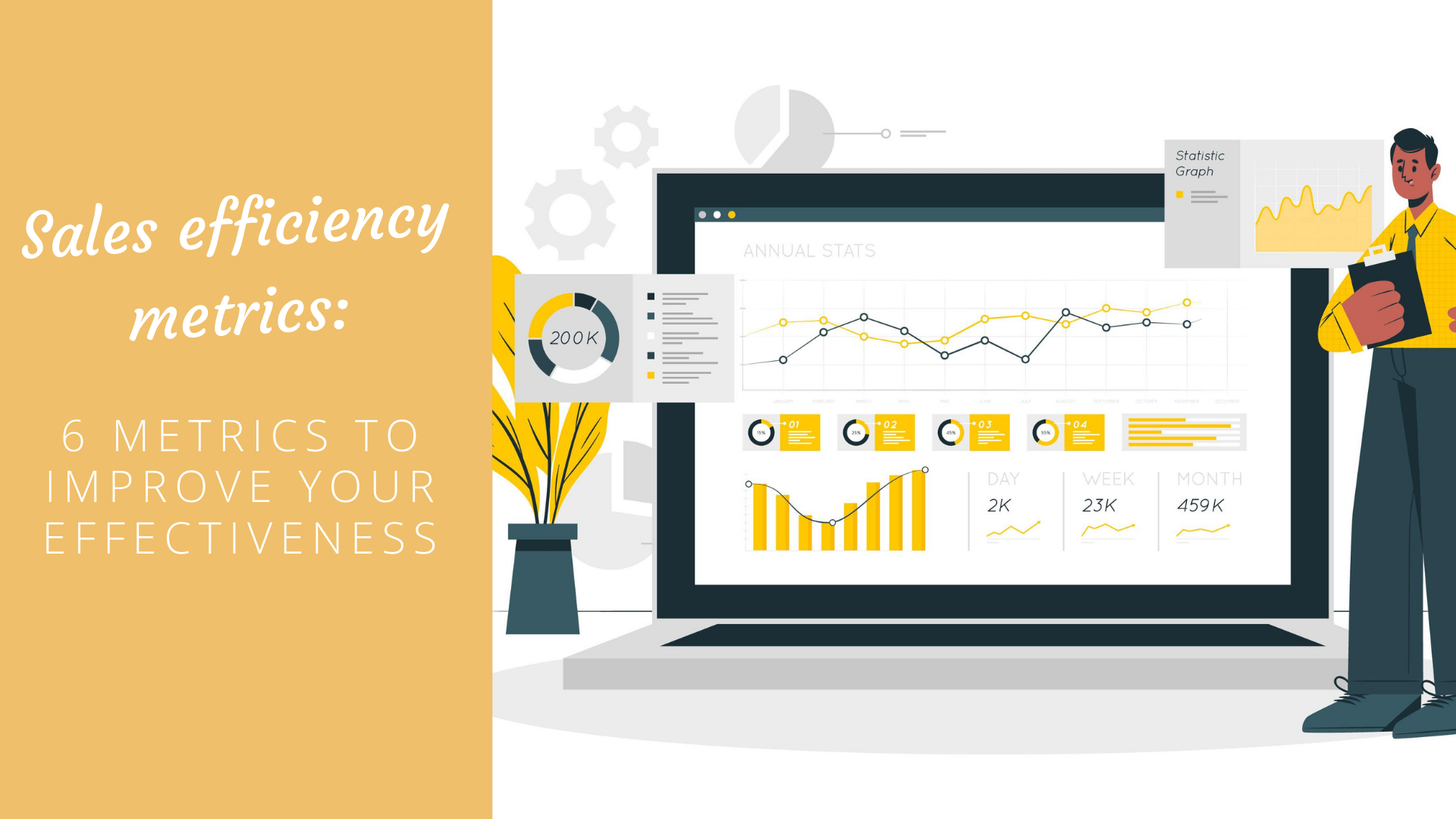 Sales Efficiency Metrics: 6 Metrics to Improve Your Effectiveness