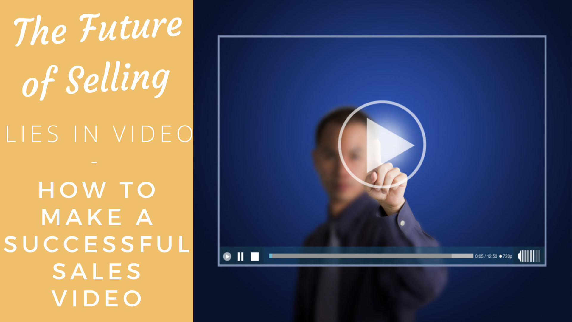 The Future of Selling Lies in Video - How to Make a Successful Sales Video