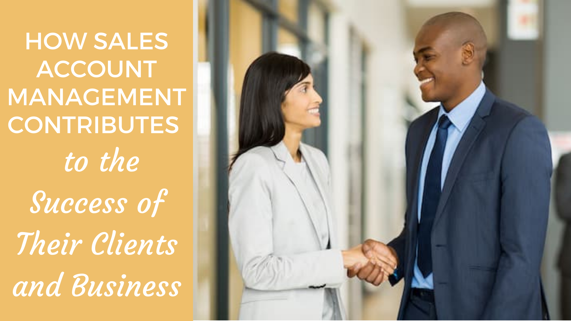 How Sales Account Management Contributes to the Success of Their ...