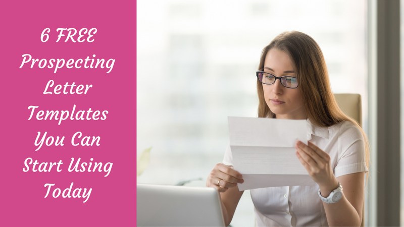 6 Free Prospecting Letter Templates You Can Start Using Today