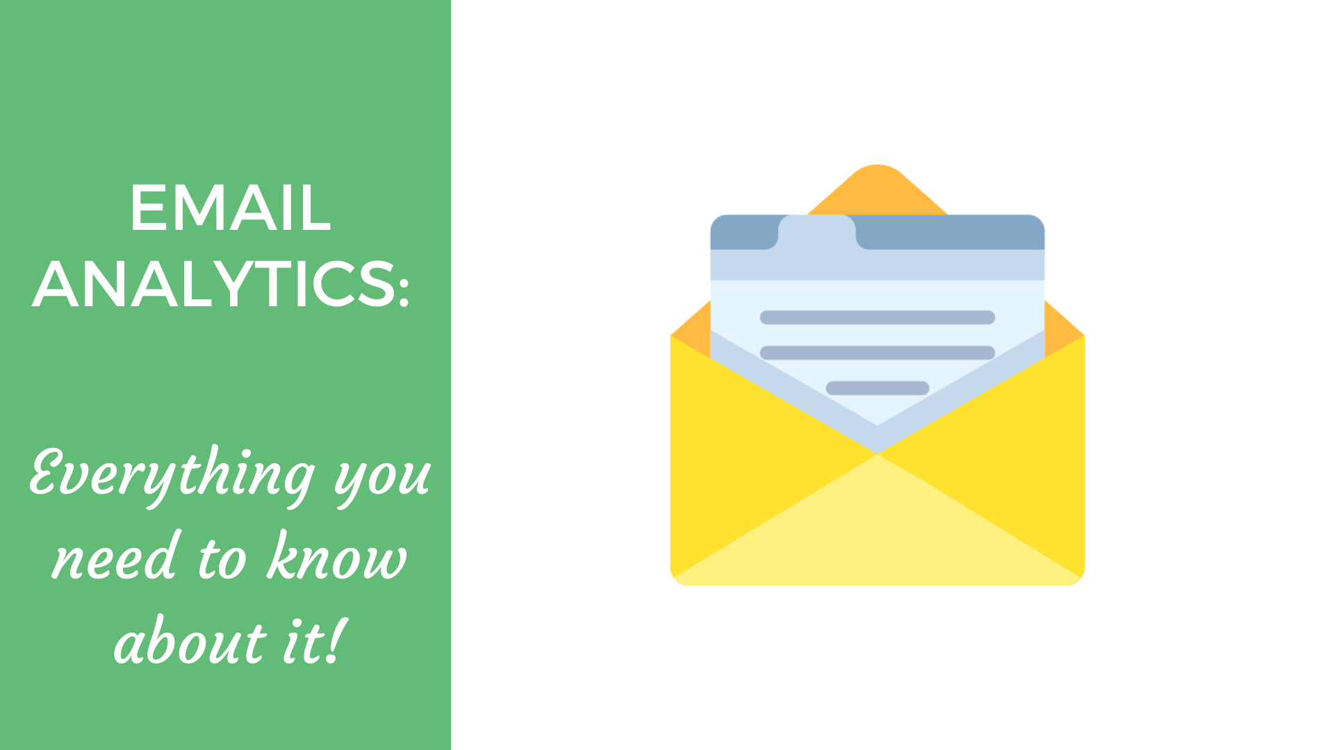 Email analytics: Everything you need to know about it!