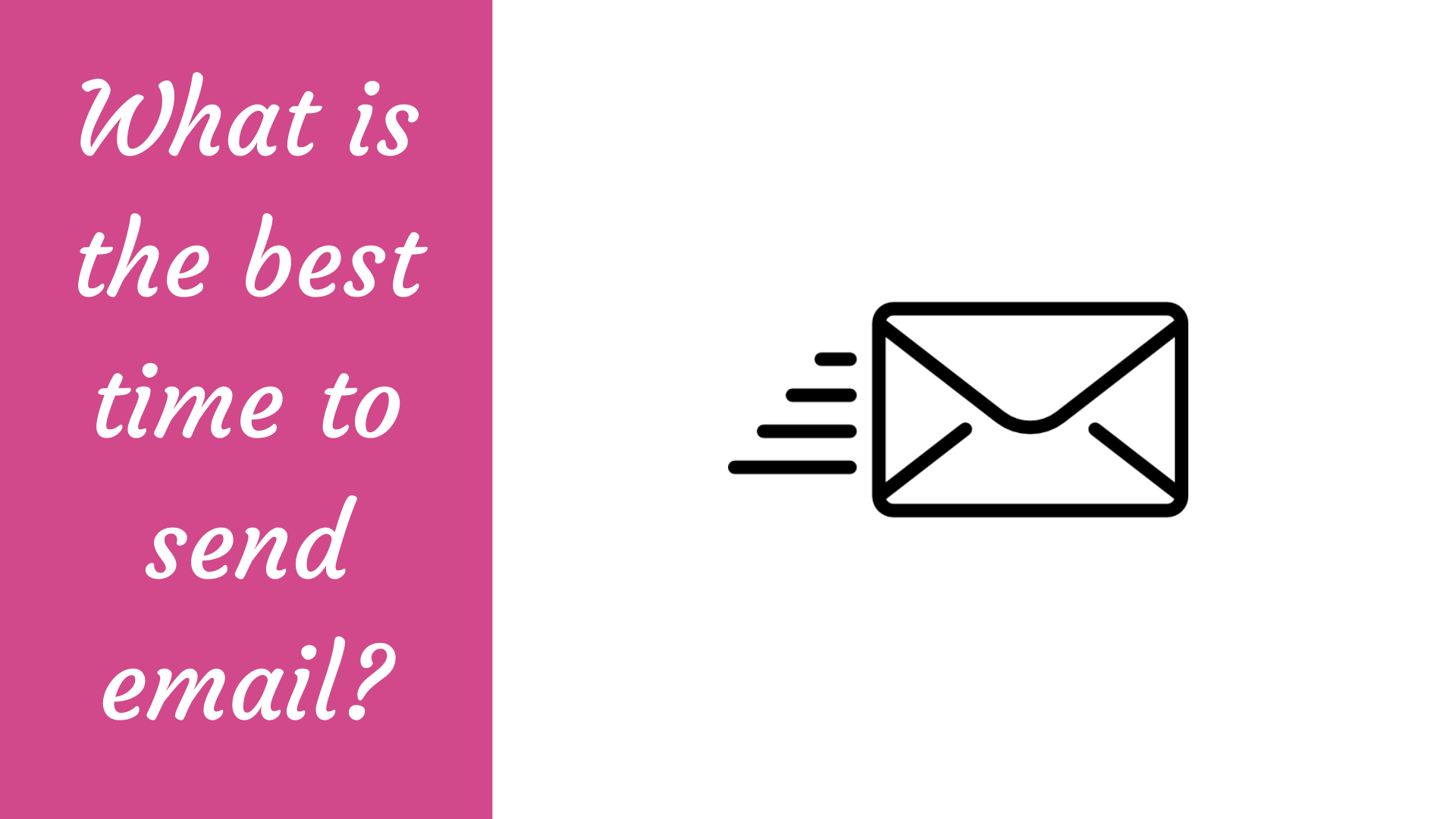 What is the best time to send email?