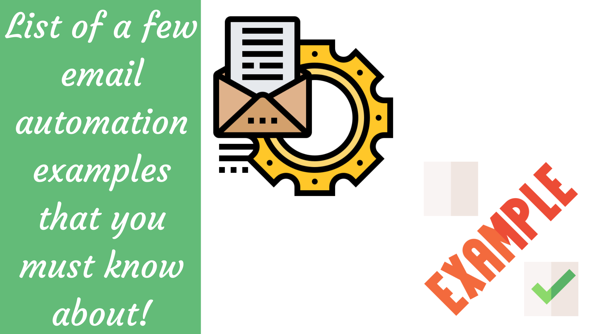 List of a few email automation examples that you must know about!