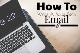 sales pitch email examples