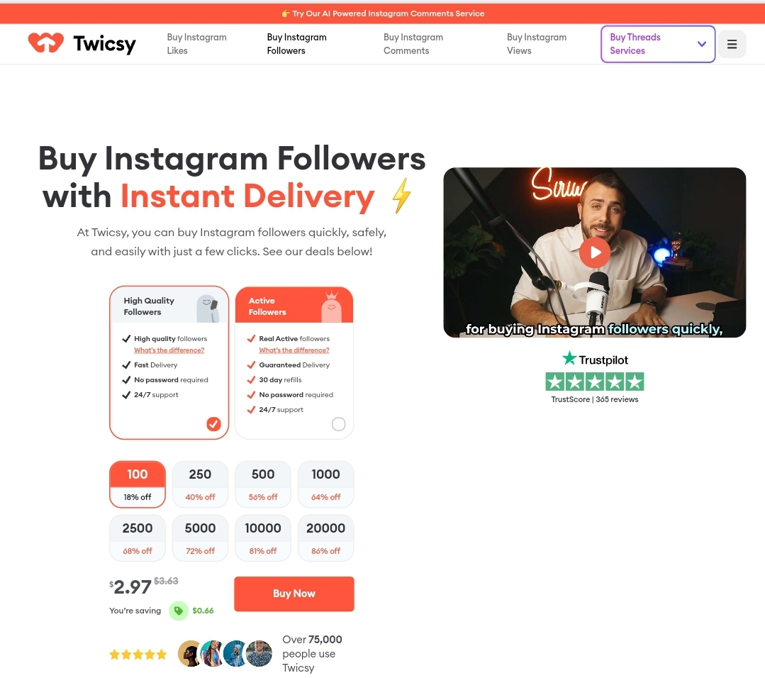 How to Buy Instagram Followers: Top 5 Providers
