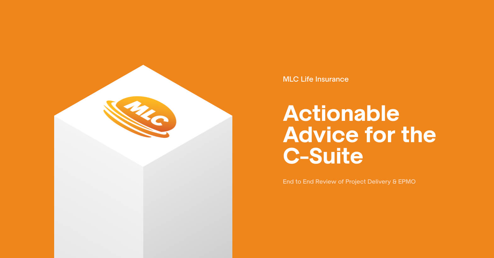 Client Profile: MLC Life Insurance – End to End Review of Project ...