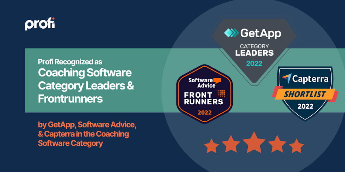 Profi Recognized as Coaching Software Category Leaders by GetApp ...