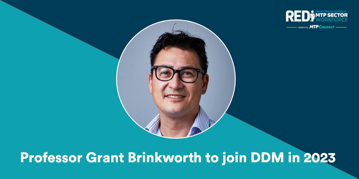 Professor Grant Brinkworth to join DDM from 2023 supported by REDI Fellowship