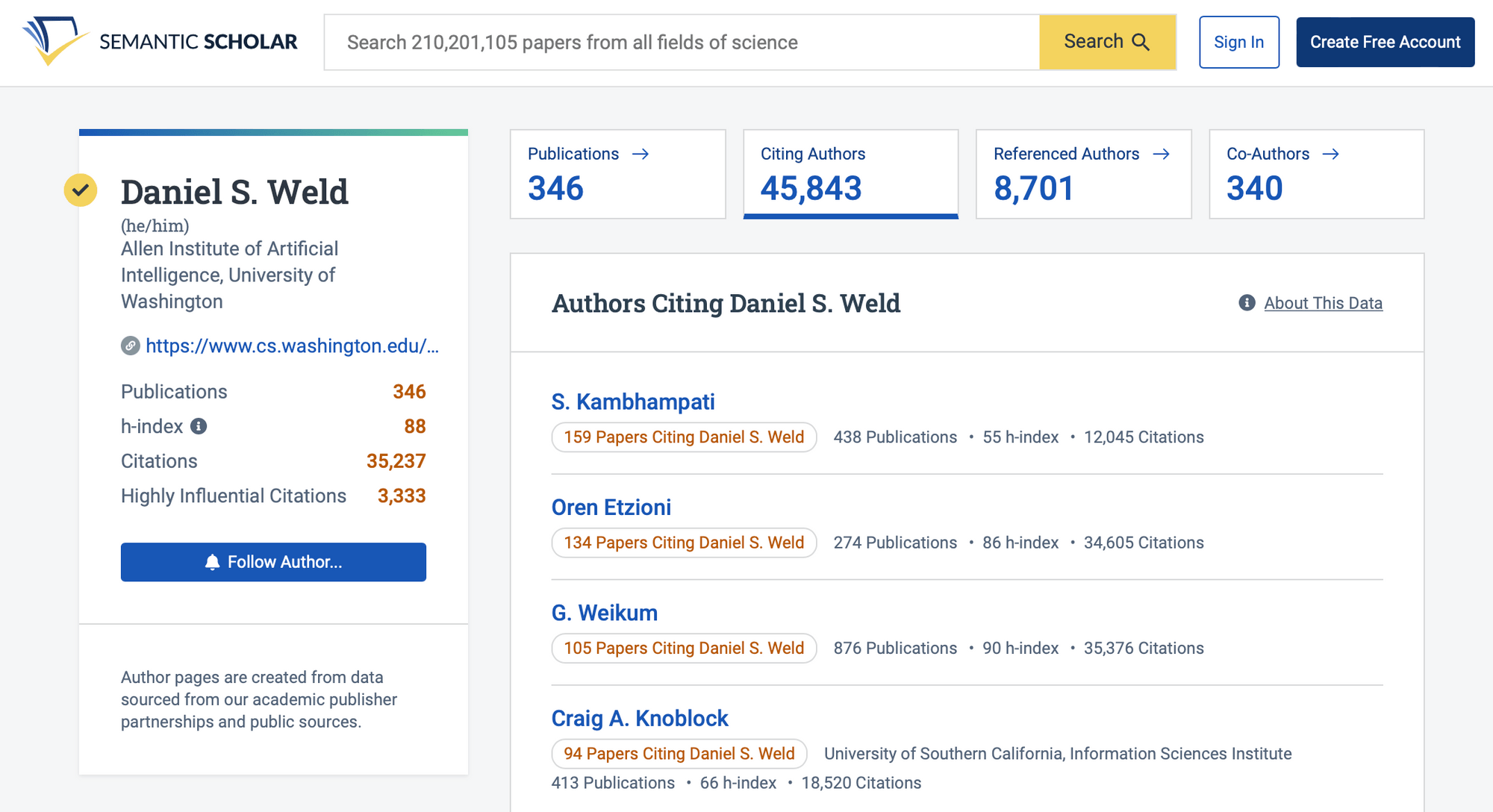 Semantic Scholar | About Us