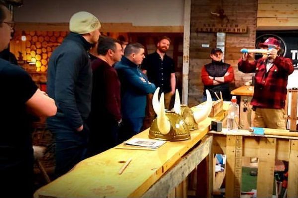 Axe Throwing in Dublin | Surf Office