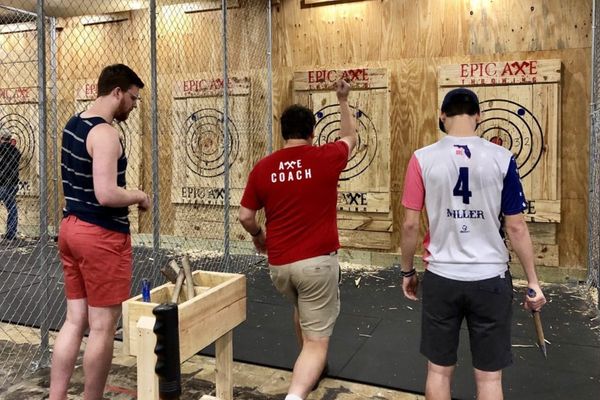 Axe Throwing in Orlando | Surf Office