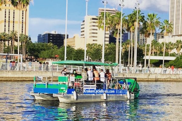 Pedal-Powered Boat Tour in Tampa | Surf Office