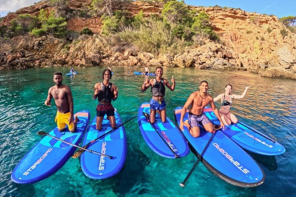 Boat party in Ibiza, group teambuilding activity | Surf Office