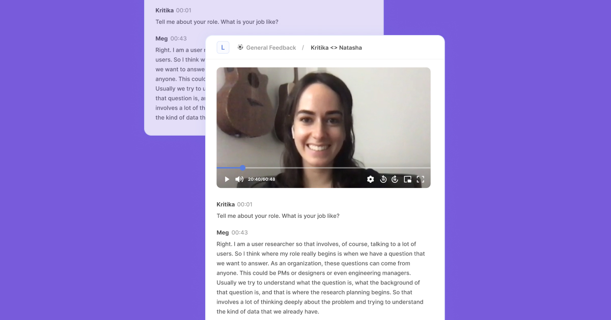 Looppanel Transcription