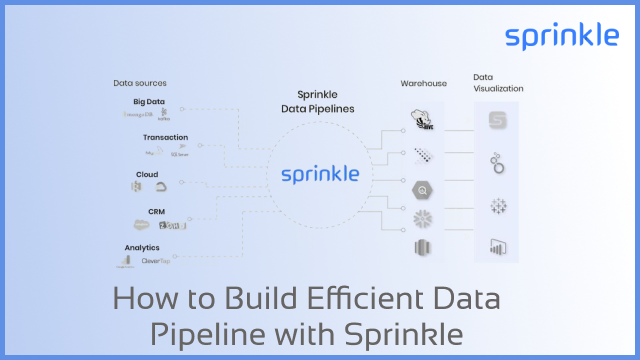 How to Build Efficient Data Pipeline with Sprinkle