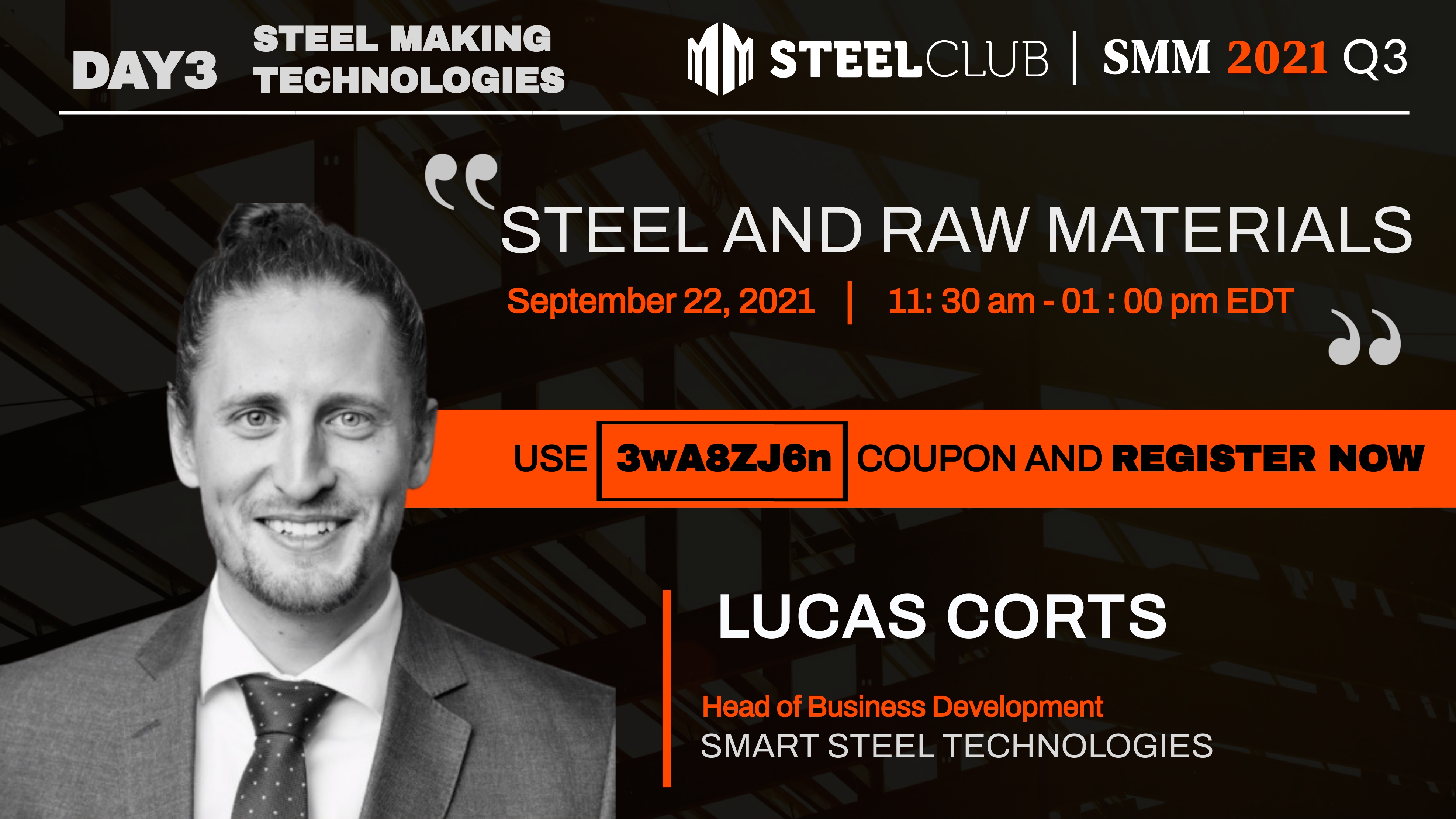 Smart Steel Technologies at MM Steel Club - Smart Steel Technologies