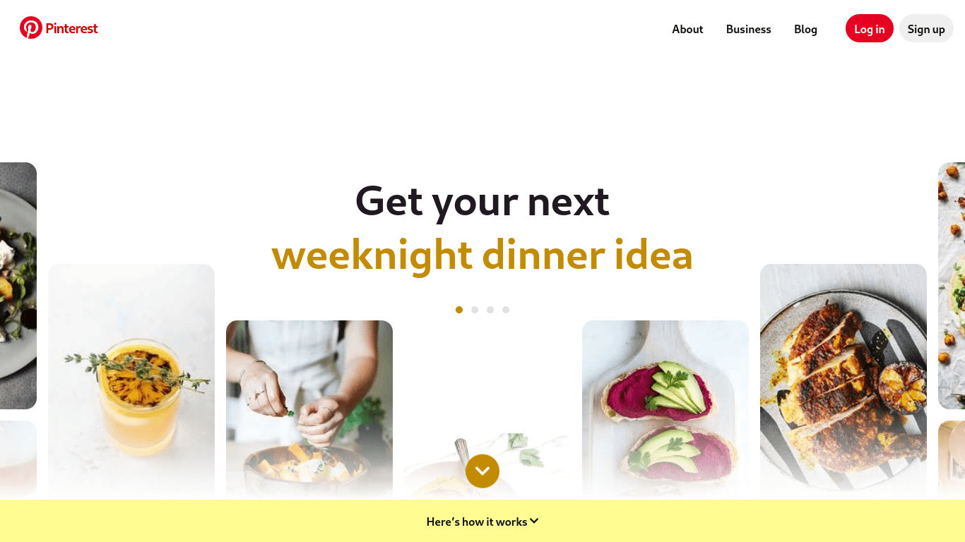 Social media marketing with Pinterest