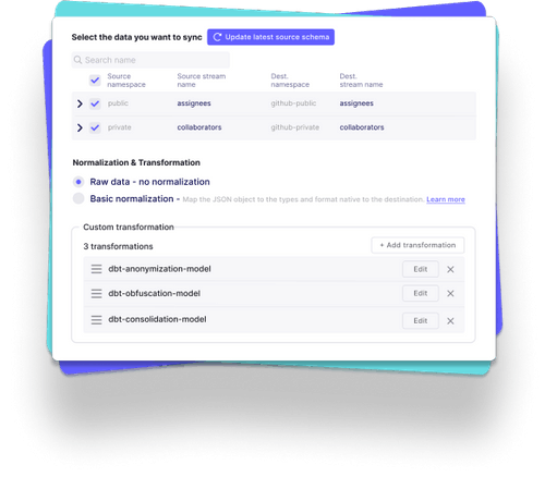 Clickhouse Database Replication | Open-source ETL | Airbyte