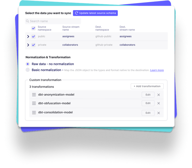 Clickhouse Database Replication | Open-source ETL | Airbyte