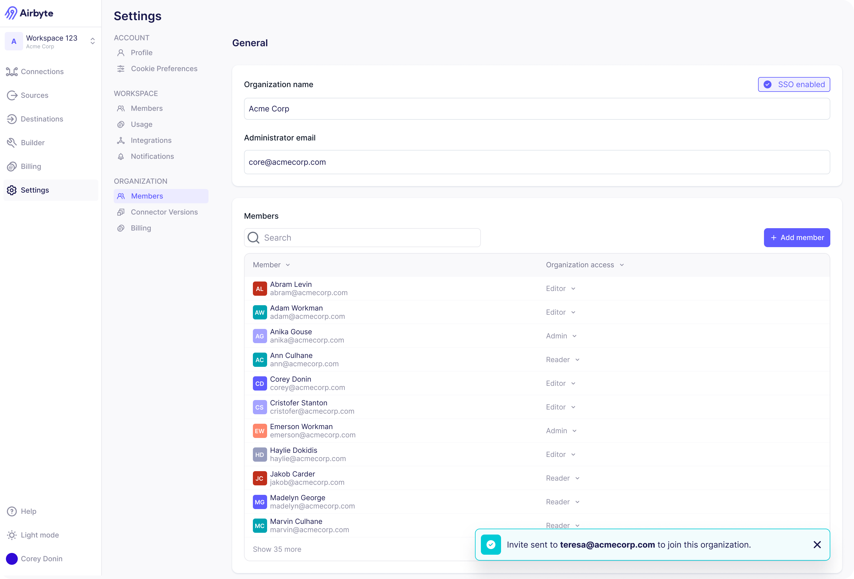 Self-Managed Data Integration | Airbyte Self-Managed