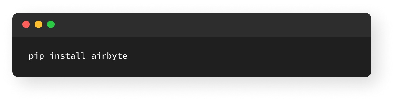 PyAirbyte | The power of Airbyte to every Python developer