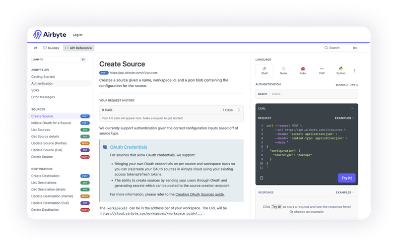 Airbyte | Open-Source Data Integration Platform | ELT tool