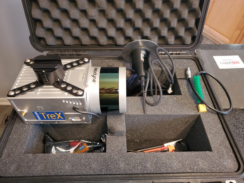 ScanLook Trex UAV Lidar with M600 and camera | UAS/UAV