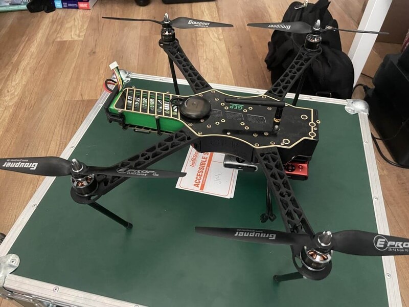 GEP Dual Sensor MSI and RGB Quadcopter | UAS/UAV