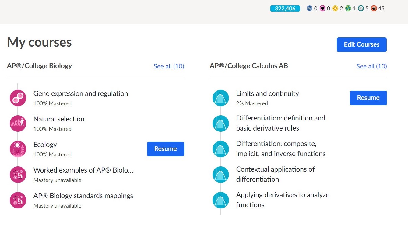 Resources for Self-Studying AP Classes