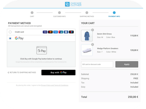 Flow Partners with Google Pay to Support a Faster & Easier Checkout