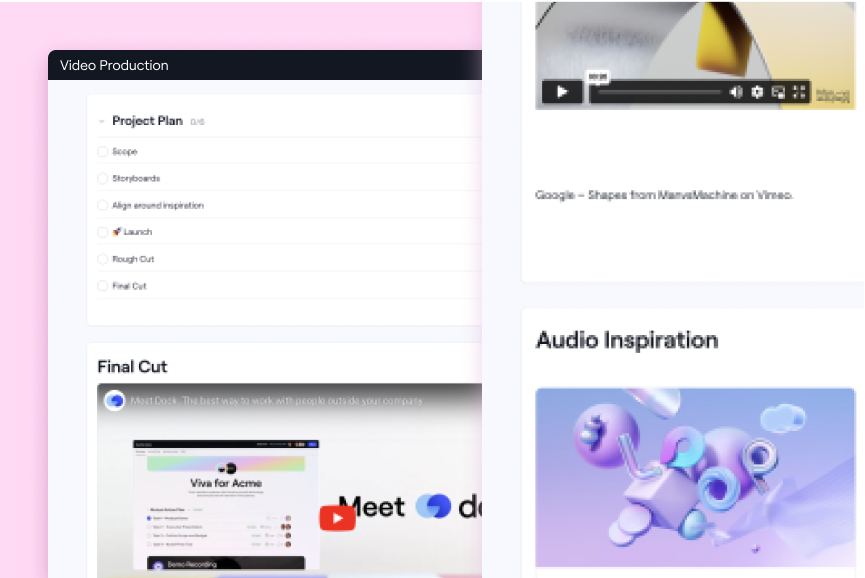 Video Production Project Plan Template