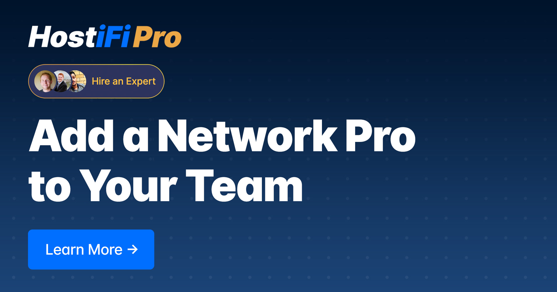 HostiFi Pro - Ubiquiti professional services