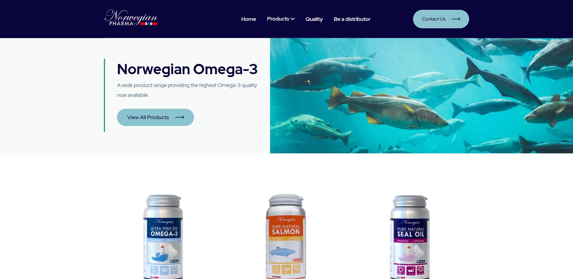 Our products | Norwegian Omega-3 and Biopharma