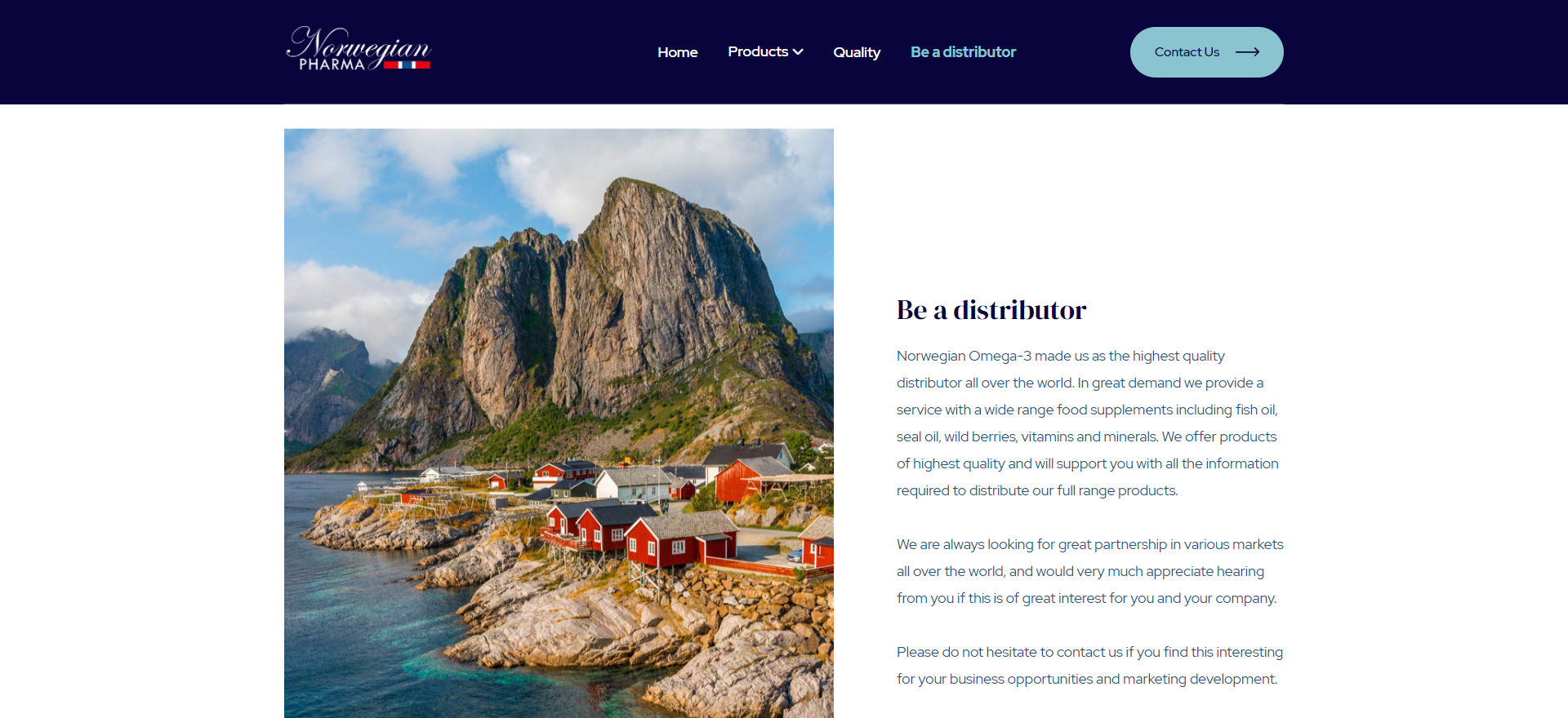 Distributor | Norwegian Pharma