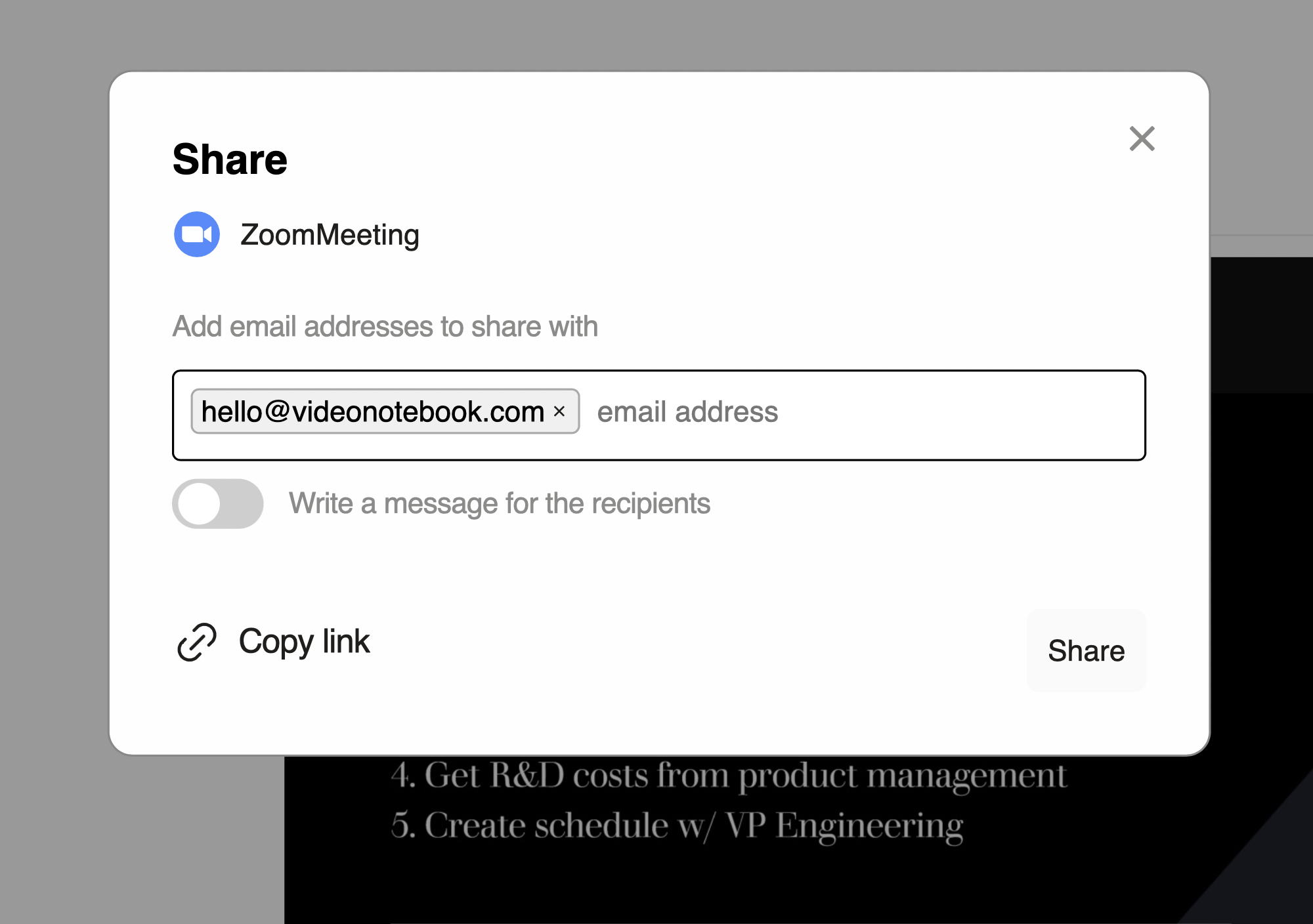 Video Notebook | #1 App for Notes on Zoom Meetings