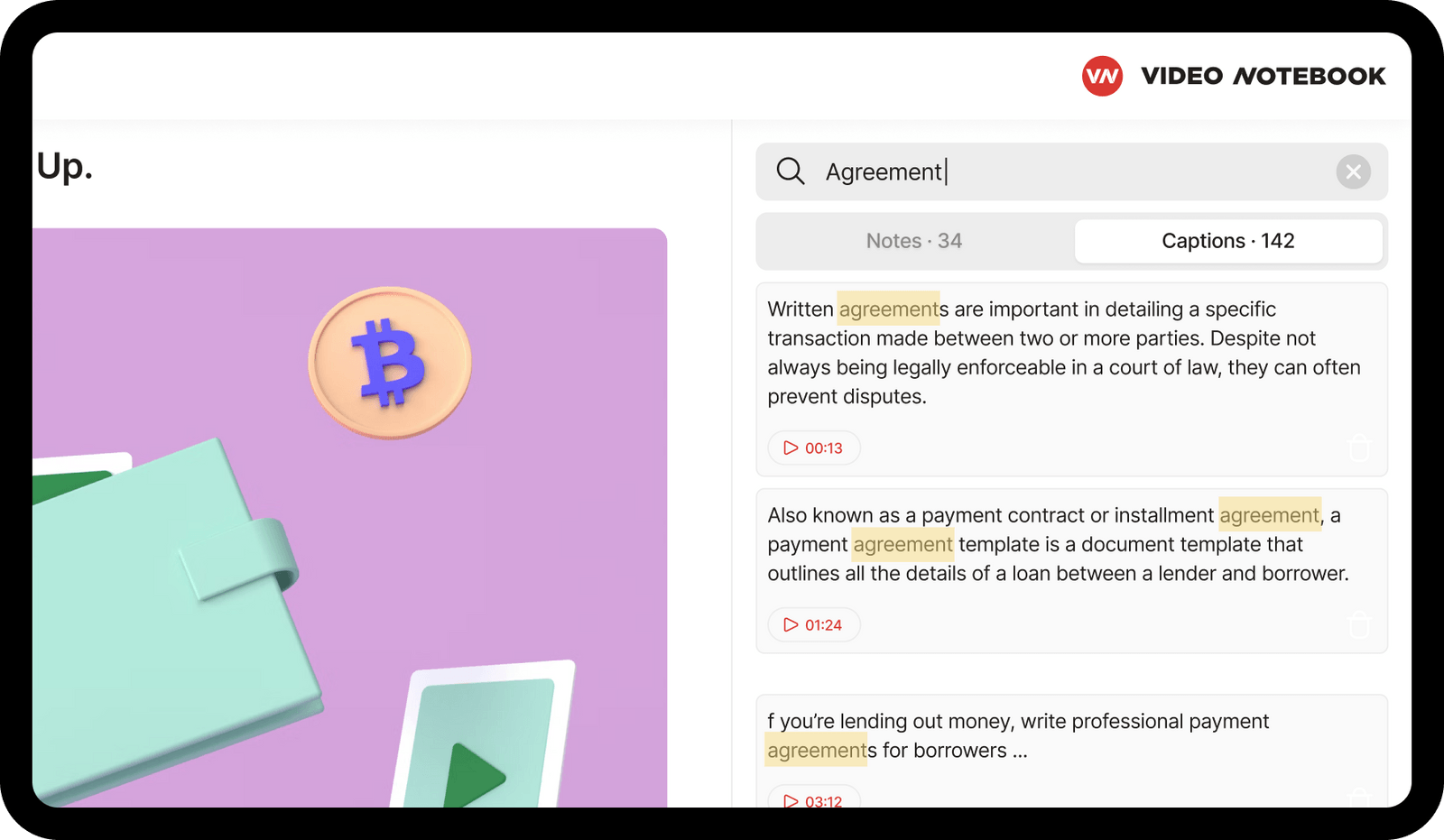 Video Screenshots and Notes - YouTube & more