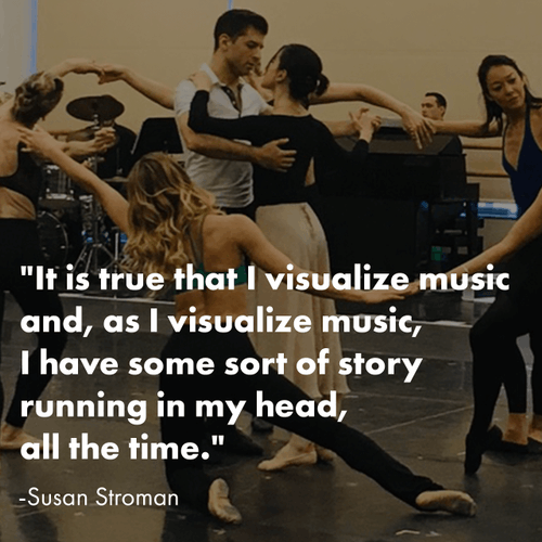 "Dance equals joy." -Susan Stroman