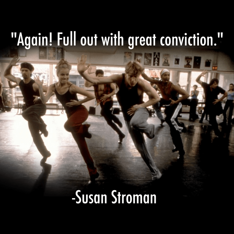 "Dance equals joy." -Susan Stroman