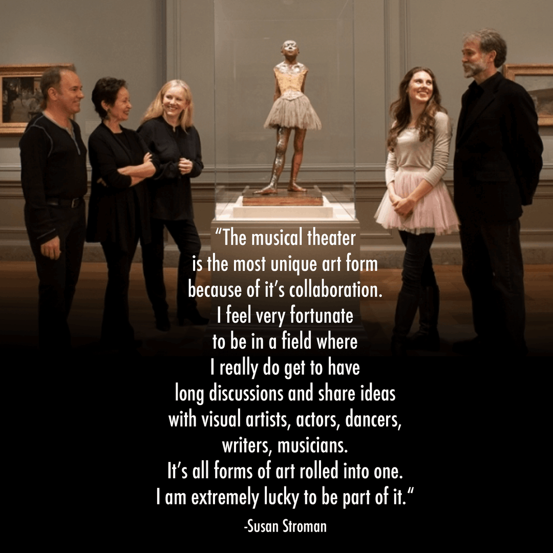 "Dance equals joy." -Susan Stroman