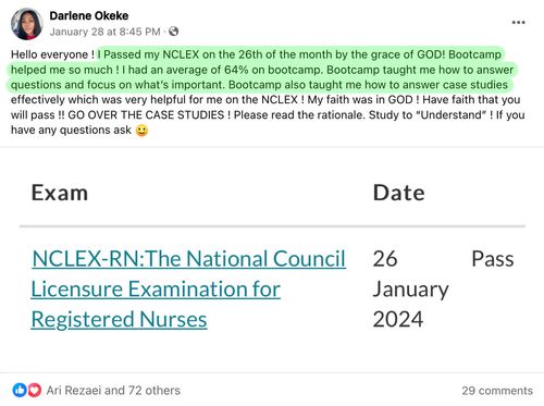 Student Reviews | NCLEX Bootcamp