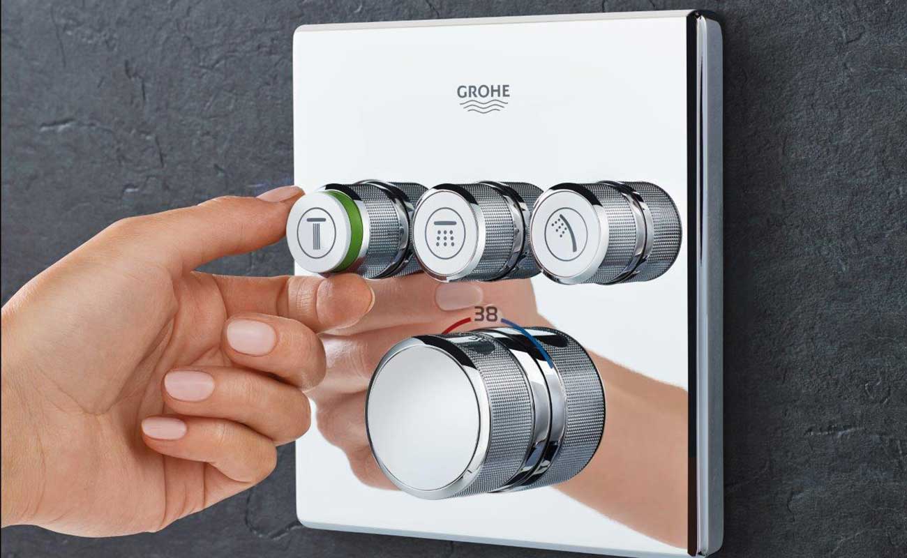 Robertson Bathware presents the perfect shower experience... Grohe ...