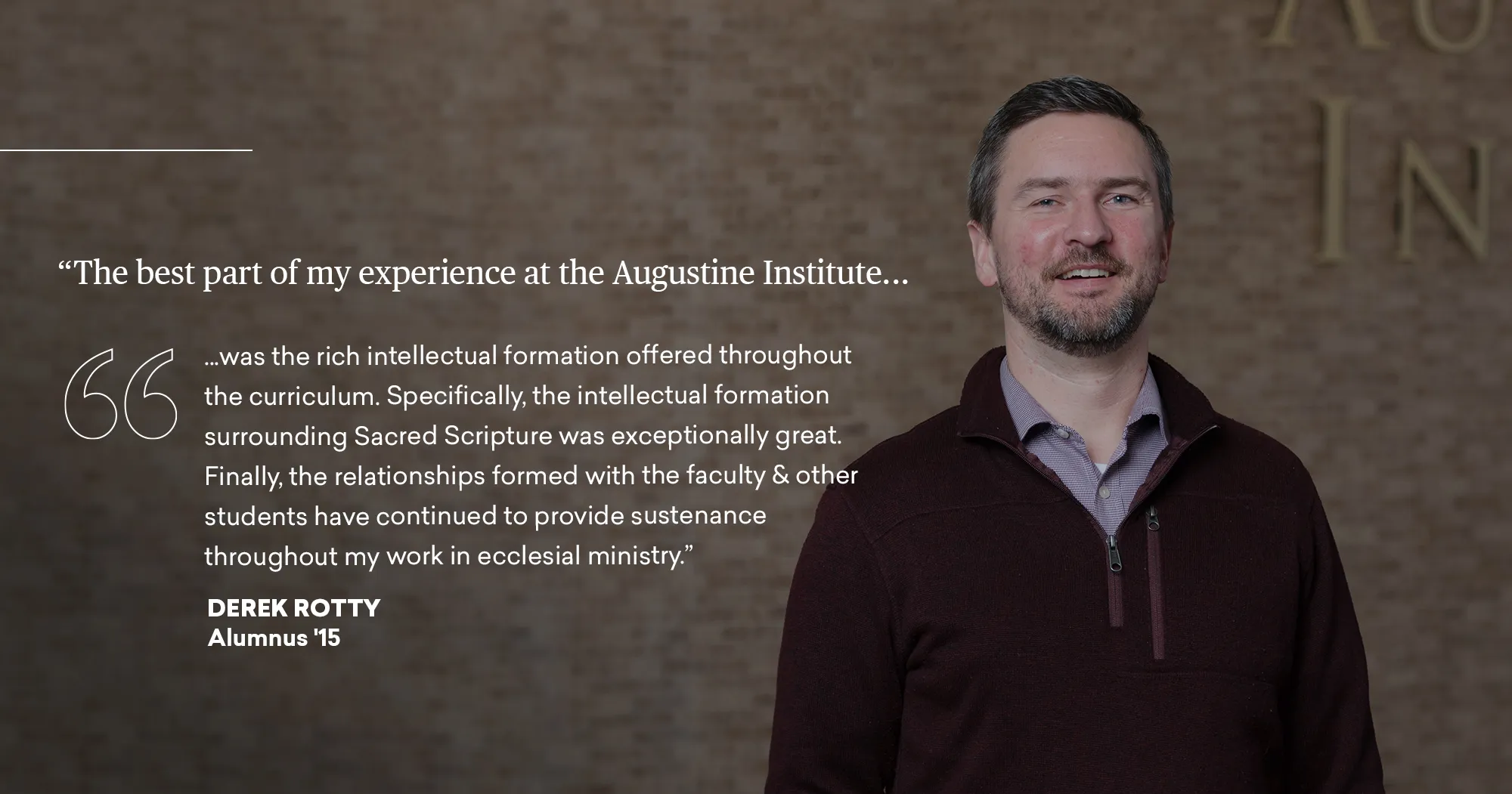 Master of Arts: Catholic Theology | Augustine Institute
