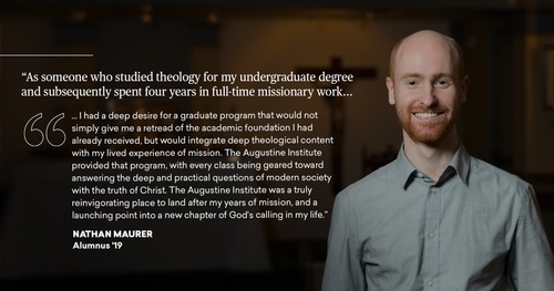 Master of Arts: Theology | Catholic Graduate School | Augustine Institute