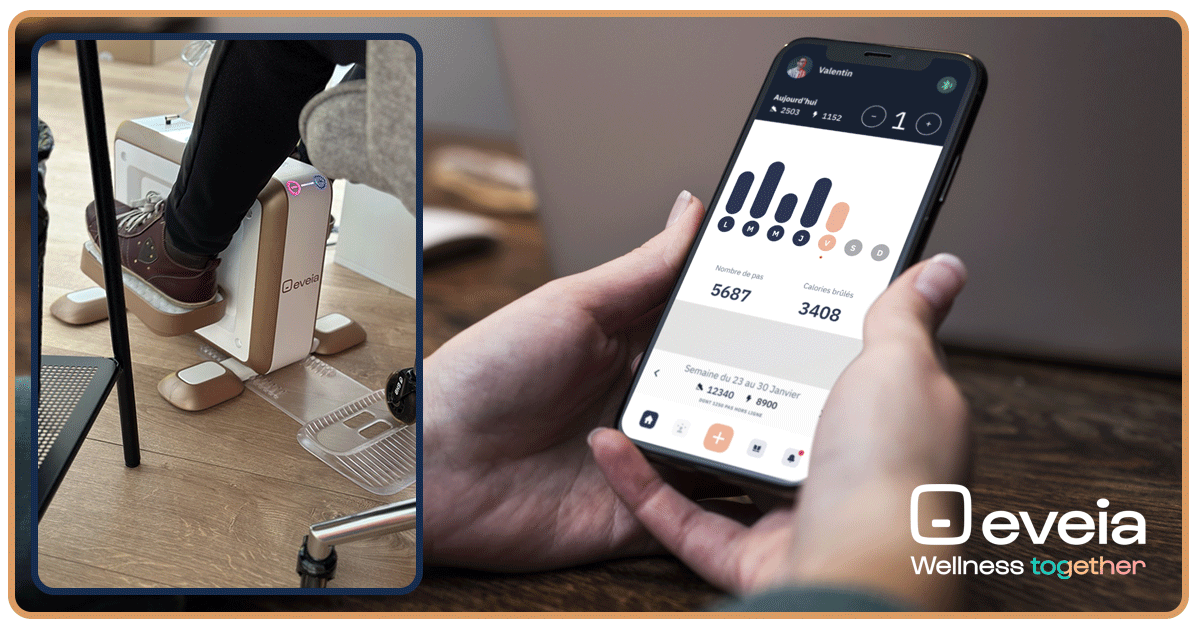 eveia - La solution bien-être pour être actif, assis.